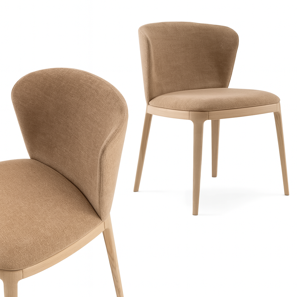 Solid Wood Modern Dining Chairs – EDEN HOME